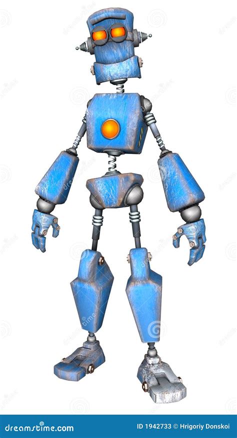 Rusty Robot Stock Illustration Illustration Of Comic 1942733