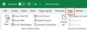 How To Clear Filter In Excel Shortcut