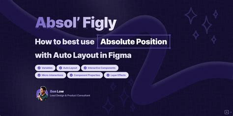 📐 Absol Figly How To Best Use Absolute Position With Auto Layout 📐 Figma