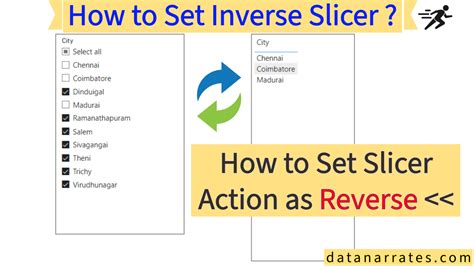 slicer selection reverse data narrates