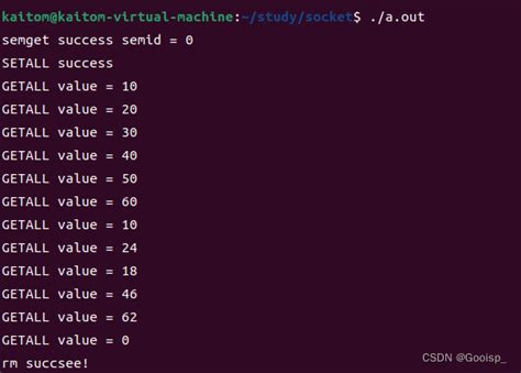 Linux信号量详解与应用 Csdn博客