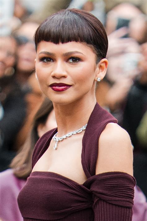 Zendaya Already Got Rid Of Her Viral Micro Bangs Marie Claire