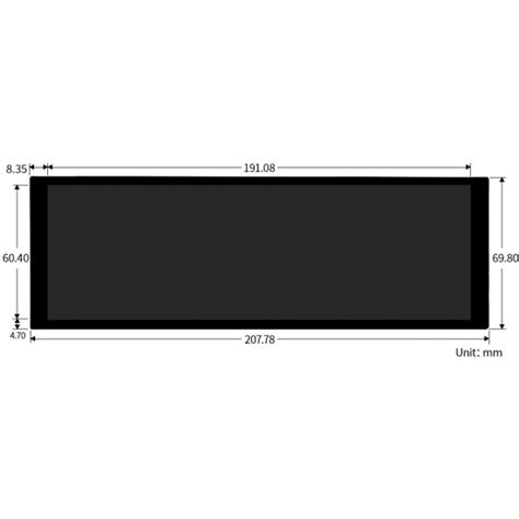 Buy Waveshare Inch Capacitive Touch Display For Raspberry Pi IPS DSI Interface