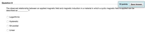 solved question 8 10 pointssave answer the observed