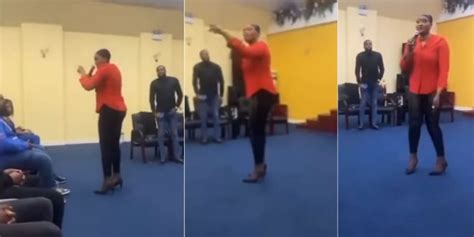 This Is So Uncalled For Video Trends As Pastor S Wife Lays Heavy Curses On Church Members