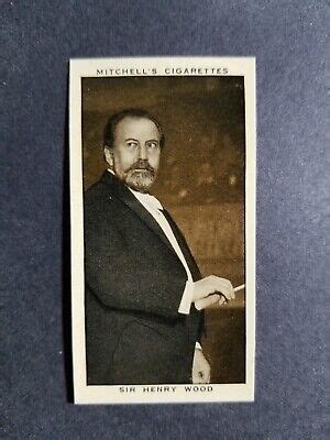 1935 Mitchells Sir Henry Wood Card 16 Conductor Ebay