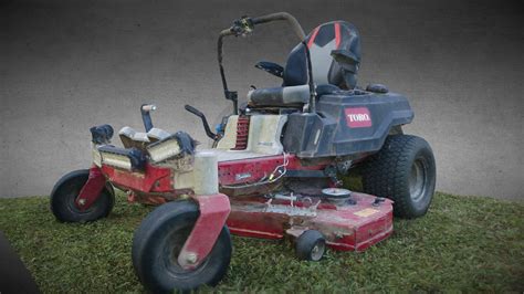 Toro 50 Timecutter Zero Turn Mower 75755 Buy Royalty Free 3d Model