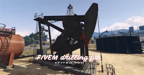 Fivem Drilling Job Esx 5fivem Best Redm Full Server And Fivem Resources