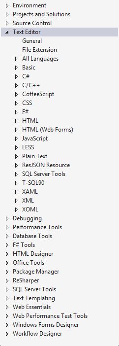 Directx Visual Studio 2013 What Controls The Syntax Highlighting And