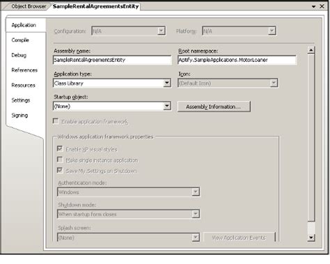 writing an entity plug in object aptify support