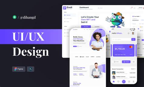 do landing page ui website ui and dashboard in figma by dihangd fiverr