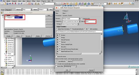 Field And History Output Abaqus At Eldridge Rucker Blog