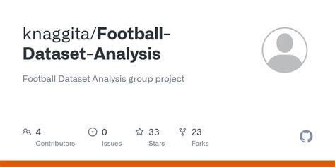 GitHub Knaggita Football Dataset Analysis Football Dataset Analysis Group Project