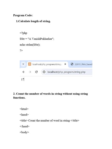 Program Code3php Pdf Computer Science Object Computer Science