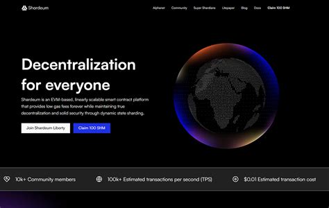 Shardeum — Building An Infinitely Scalable Blockchain By Blaxpy Medium