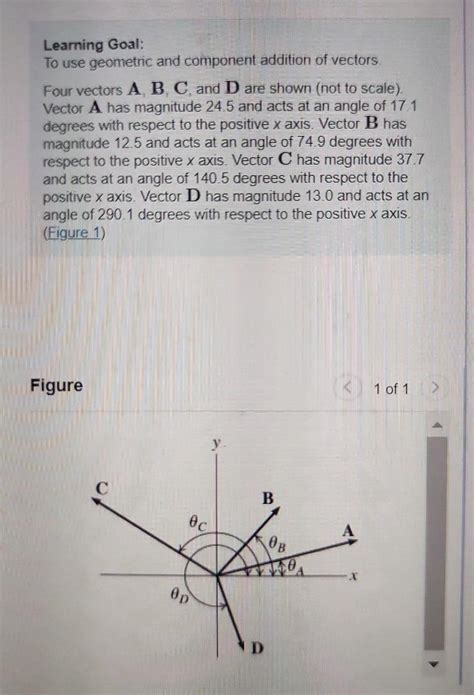 Solved Learning Goal To Use Geometric And Component Chegg