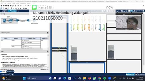 Tugas 6 Lab 13 3 2 Use Ping And Traceroute To Test Network Connectivity YouTube