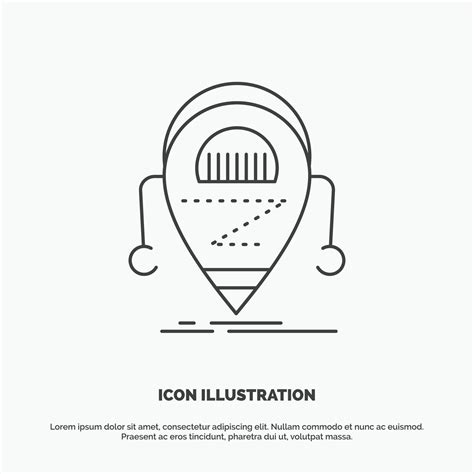Android Beta Droid Robot Technology Icon Line Vector Gray Symbol For Ui And Ux Website Or