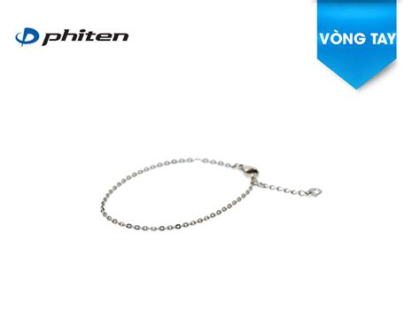 Vòng Tay Phiten Titanium Chain Bracelet Adzuki Press 0 5φ CÔng Ty Tnhh Japan Health Beauty