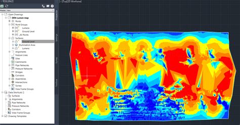 fixing jagged edges in lighting heatmap map between 2 surfaces