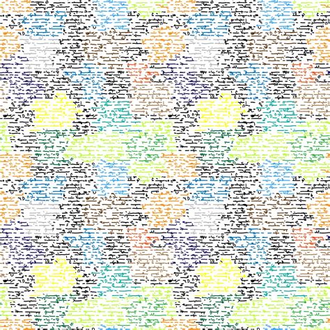 premium vector abstract spotted pattern simulation of handwritten