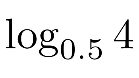 How To Evaluate A Logarithm When The Base Is A Decimal Example With Log Base 0 5 Youtube