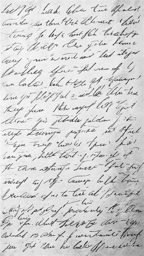 Abstract Background Handwritten Vintage Style Letter In Cursive Script Calligraphy Ink Writing