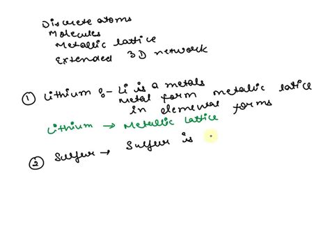 Solved Use The Following Key To Classify Each Of The Elements Below In