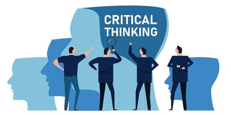 Premium Vector Critical Thinking Problem Solving Skills Ability To