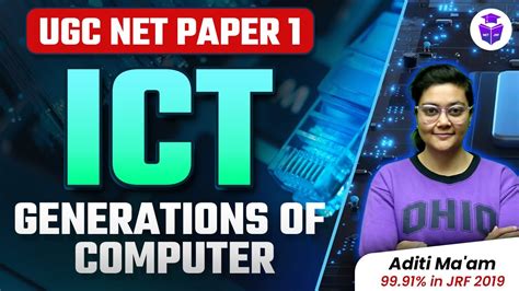 Ugc Net June 2024 Paper 1 Ict Generations Of Computer By Aditi Mam