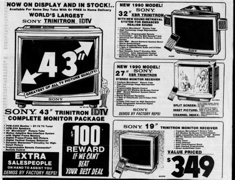 Sony PVM CRT Database