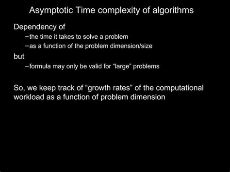 Time Complexity Ppt Programming Languages Computing