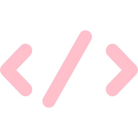 Pink Code Icon Free Pink Code Icons