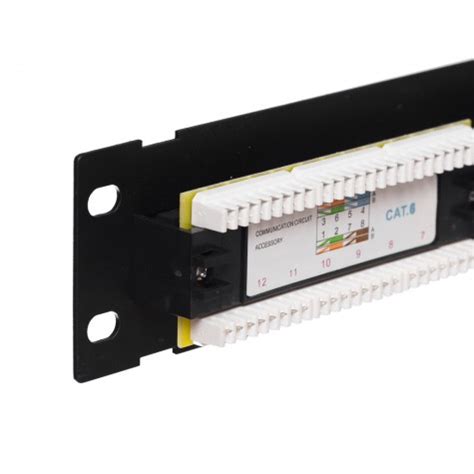 Netrack Patch Panel Ports Cat UTP LSA With Bracket