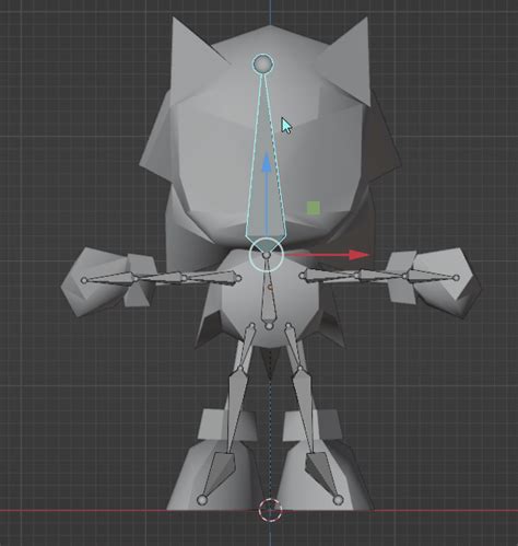 Rigging My Model Wont Move When Using A Rig Blender Stack Exchange