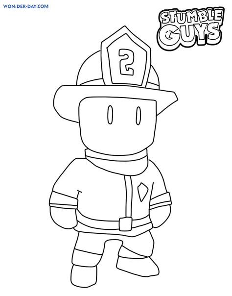 Stumble Guys Coloring Pages Artofit