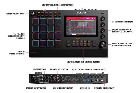 Akai Professional MPC Live II With Build-In Monitors - MusikWala