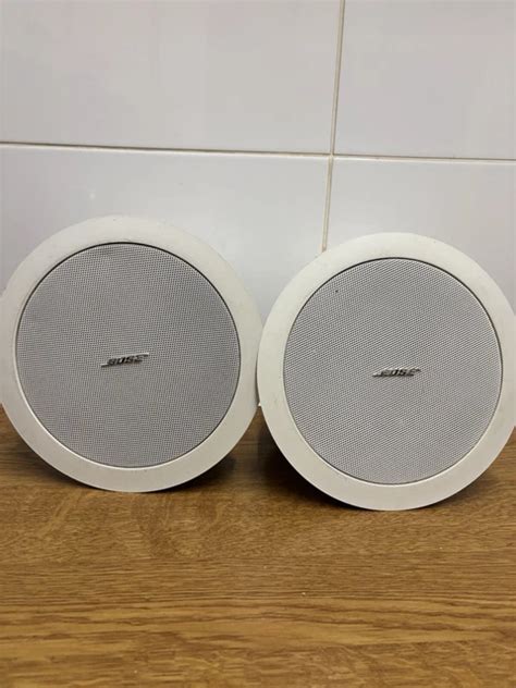 2 X Bose Freespace Speakers Ds 16f Loudspeaker White £160 27 Picclick Uk