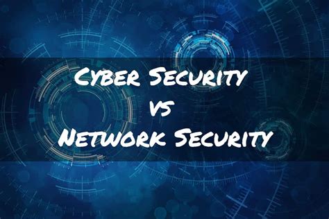 Network Security Vs Cyber Security Key Differences Explained Simply