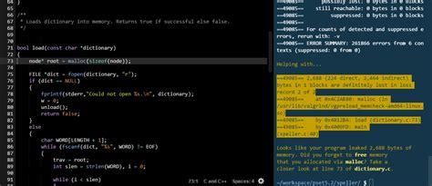segmentation fault error in my cs50 s unload function in pset5