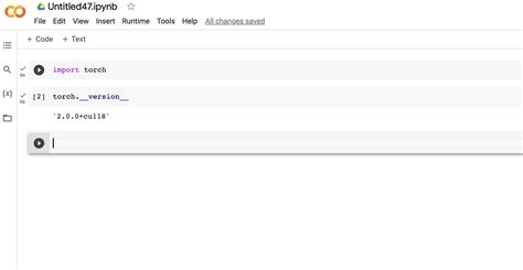 Not Able To Install Pytorch 2 0 On Google Colab PyTorch Forums