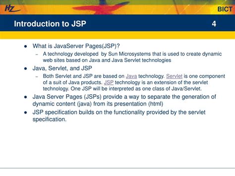 PPT JSP PowerPoint Presentation Free Download ID