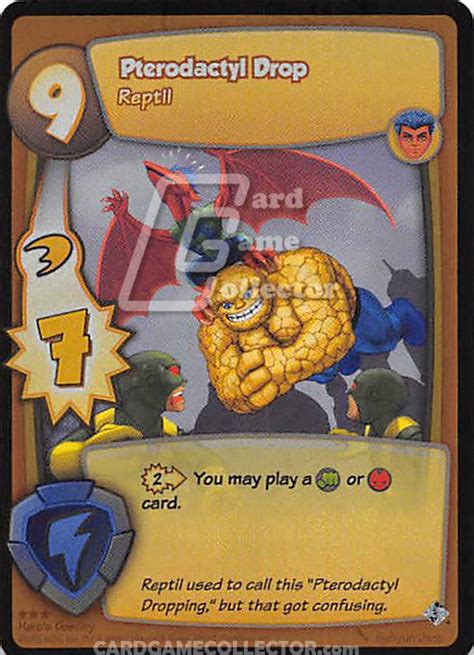 Pterodactyl Drop Super Hero Squad Tcg