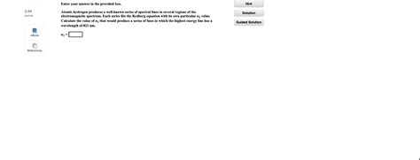 Solved Enter Your Answer In The Provided Box Atomic
