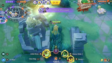 Tsareena Used Stomp R Pokemonunite