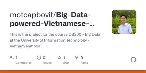 Github Motcapbovit Big Data Powered Vietnamese Hate Speech Detection