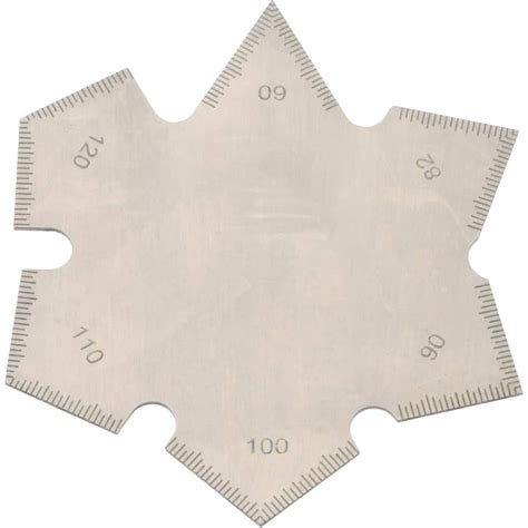 Spi 13 719 0 Countersink Angle Gage 60° 82° 90° 100° 110° And 120° Angles