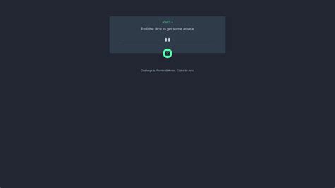 Frontend Mentor Advice App Built With Html Css And Javascript Coding Challenge Solution