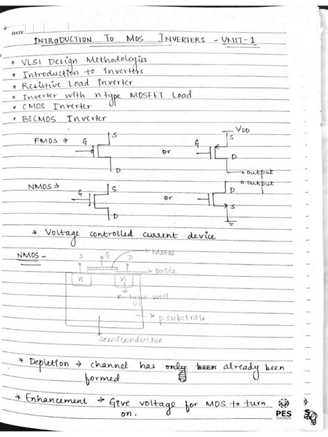 Vlsi Unit 1 Notes Pdf