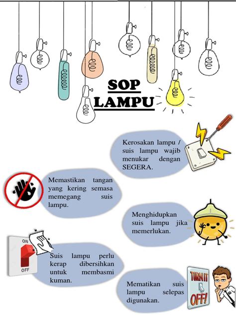 Poster Sop Tandas And Makmal And Lampu Pdf